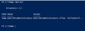 Get Permissions on folders and subfolders using PowerShell - ShellGeek