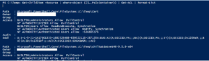 Get Permissions on folders and subfolders using PowerShell - ShellGeek