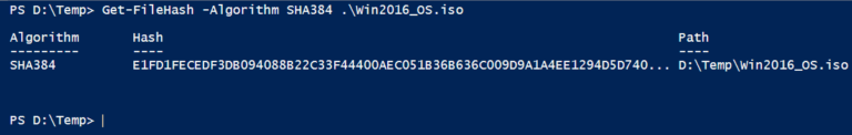 Get-FileHash in PowerShell- Get Hash of File - ShellGeek