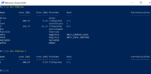 How to Get Free Disk Space in PowerShell? - ShellGeek