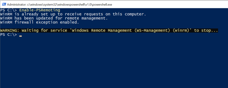 PowerShell - Enable-PSRemoting for Remote Commands - ShellGeek PowerShell - Enable-PSRemoting for Remote Commands - ShellGeek