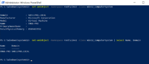 Get Domain name using PowerShell and CMD - ShellGeek