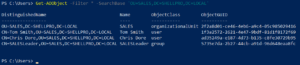 Get-ADObject - Search AD Objects in Active Directory - ShellGeek