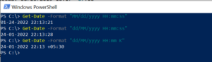 PowerShell Get-Date - Get Current Date Time - ShellGeek