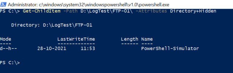 PowerShell Get-ChildItem (gci,dir) Guide [With Examples] - ShellGeek