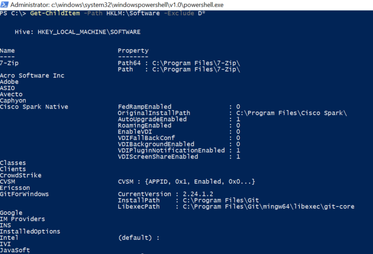 PowerShell Get-ChildItem (gci,dir) Guide [With Examples] - ShellGeek