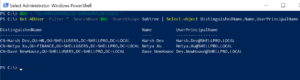 Get a List of Users from OU using PowerShell - ShellGeek