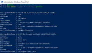 Get-AdUser from OU - ShellGeek