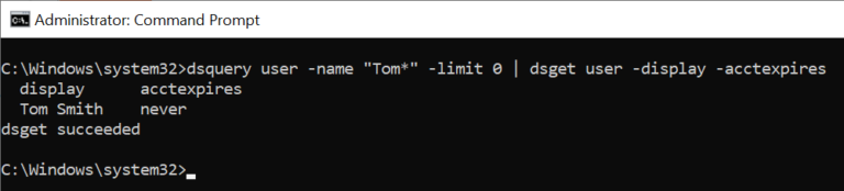 Dsquery User Find Users In The Active Directory Shellgeek
