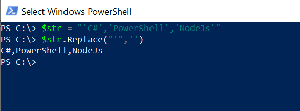 Replace Single Quote In PowerShell ShellGeek