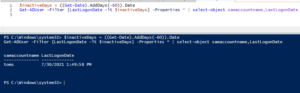 Find Inactive Users in Active Directory - ShellGeek
