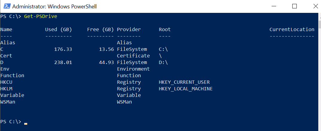 How to Get Mapped Network Drives using PowerShell - ShellGeek