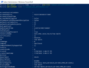 Export Ad User to CSV in PowerShell - ShellGeek