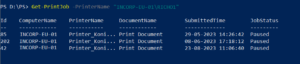 Get Print Jobs in PowerShell - ShellGeek