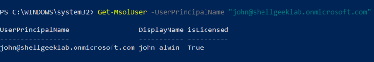 Get Msoluser Get All Msol Users In Powershell Shellgeek