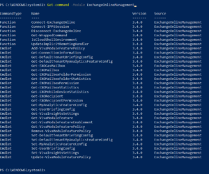 Connect to Exchange Online Using PowerShell - ShellGeek